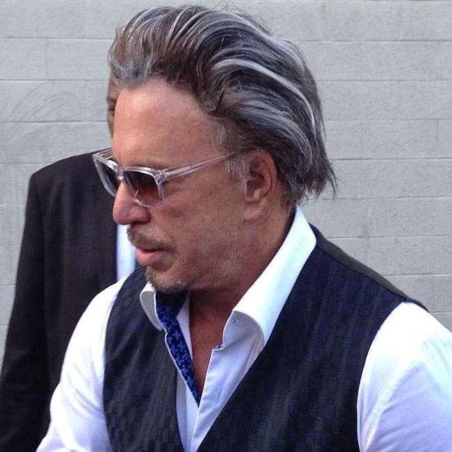 Mickey Rourke on Jimmy Kimmel... Looking good. | NeoGAF